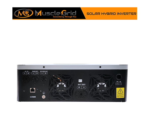 MuscleGrid 10.2 KW True Hybrid HEAVY DUTY Batteryless Triple MPPT Sola